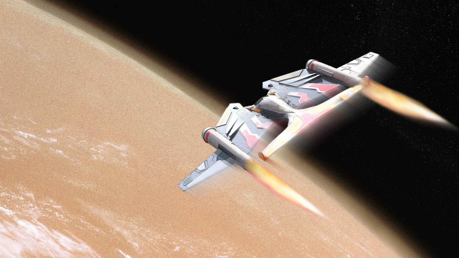 ArtStation - Personal Project X-Hunter SpaceShip