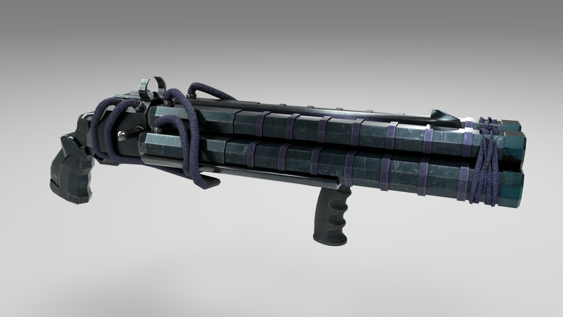 ArtStation - 3D Shotgun Model