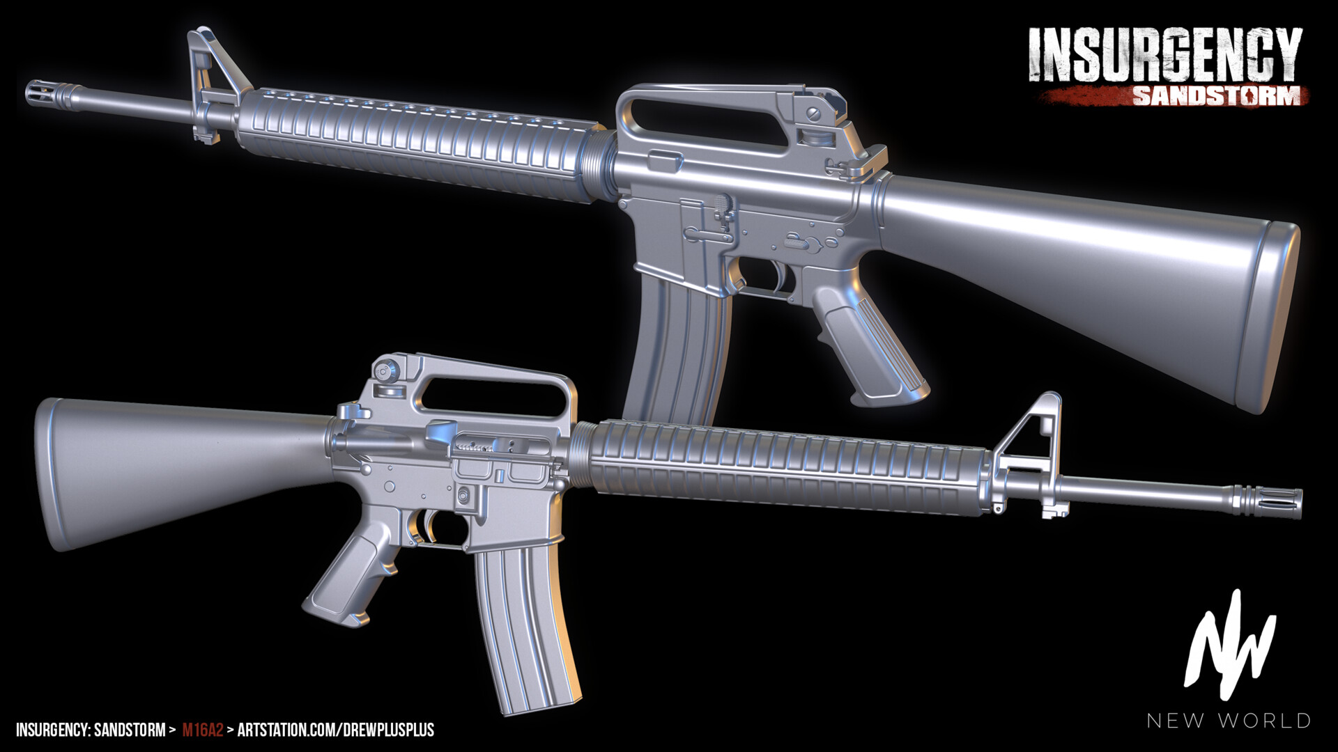 Drew Watts - Insurgency: Sandstorm - M16A2