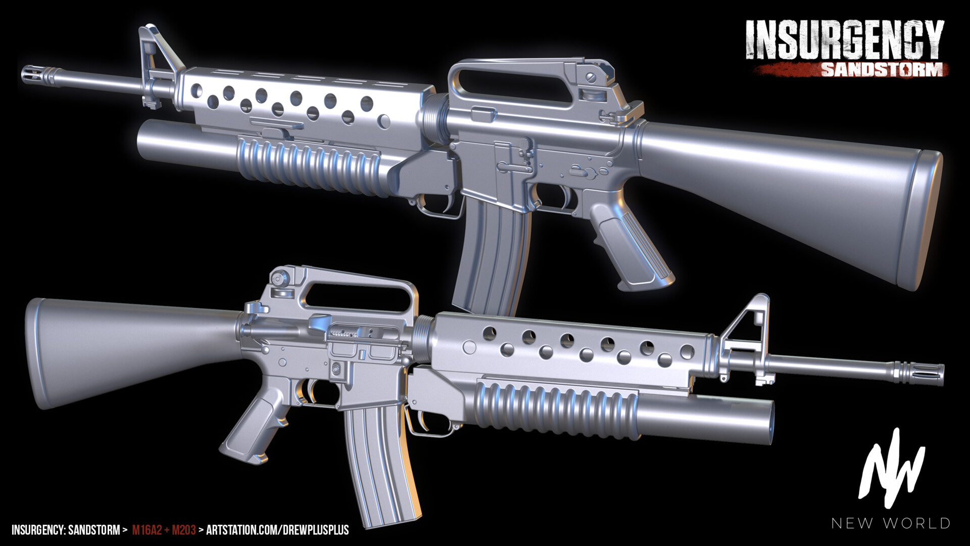m16a2 grenade launcher