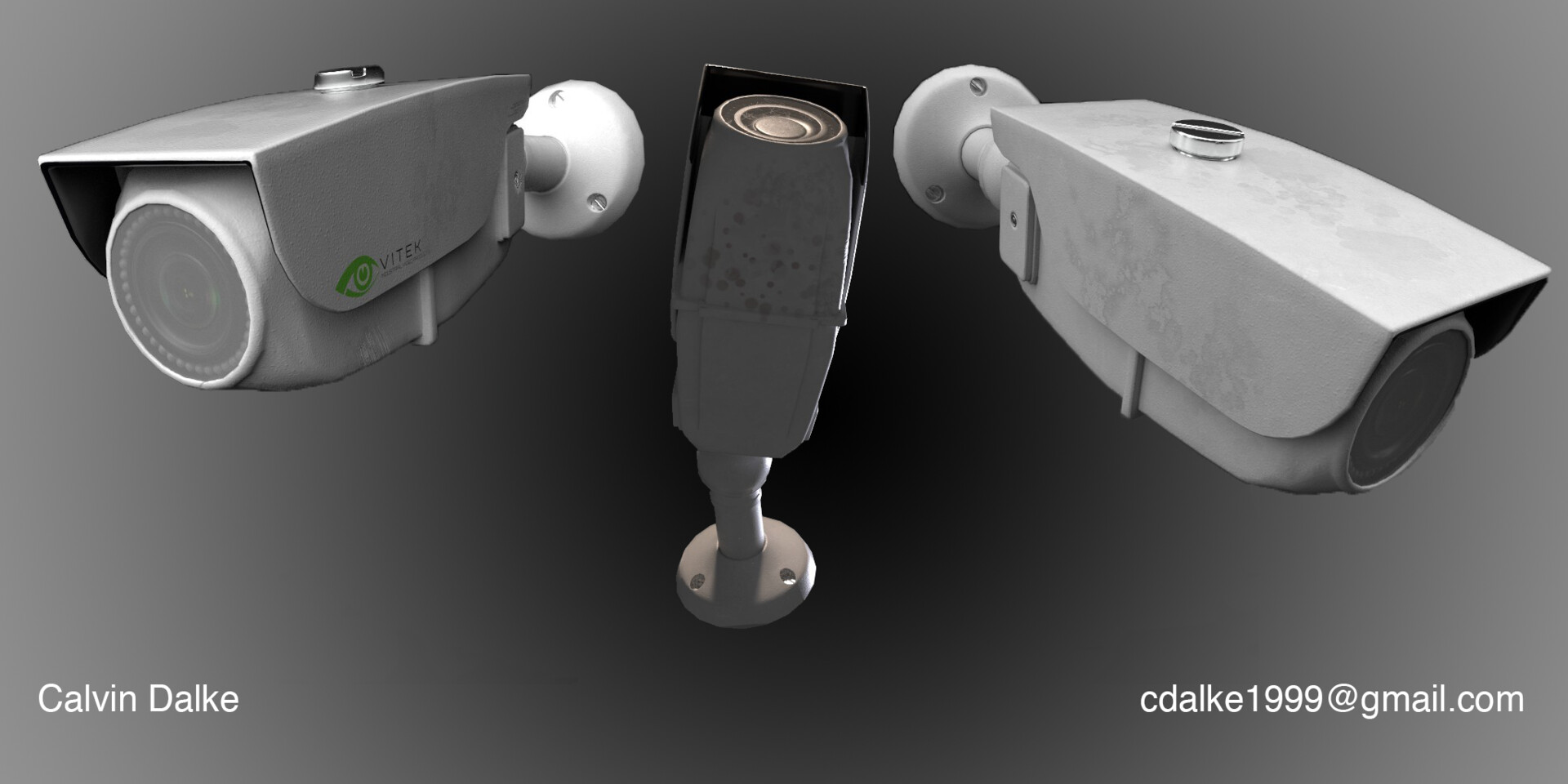 ArtStation - Vitec Security Camera Environmental Prop