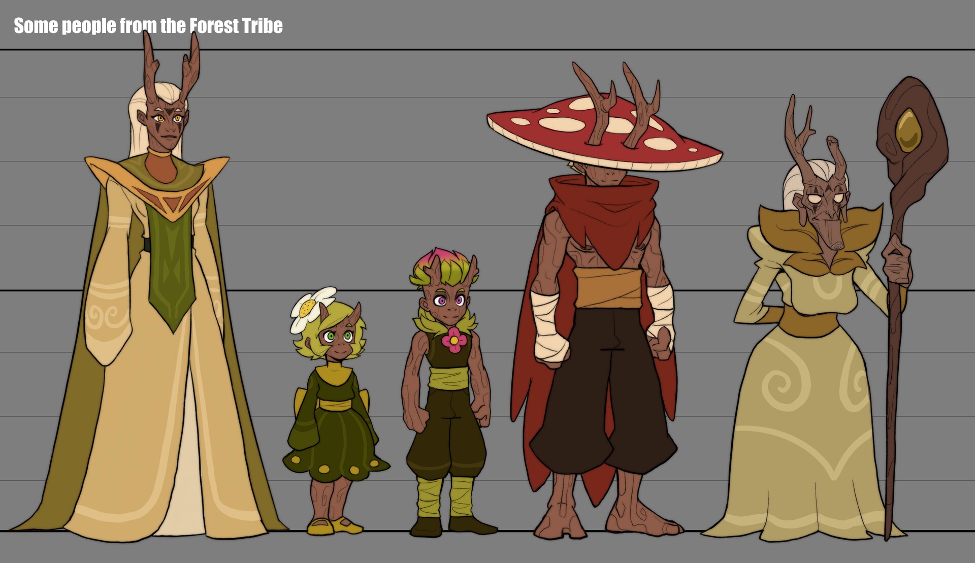 ArtStation - Forest Tribe