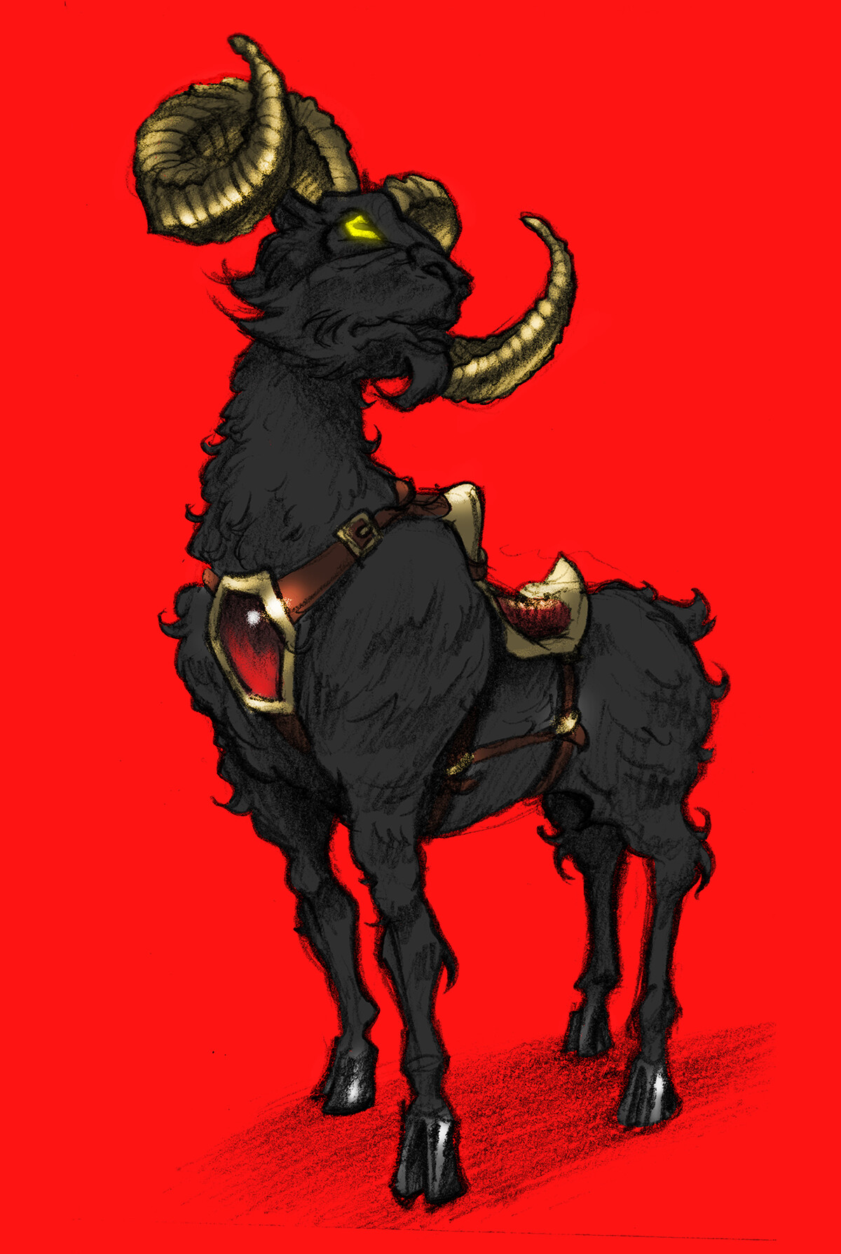 ArtStation - Devil's goat