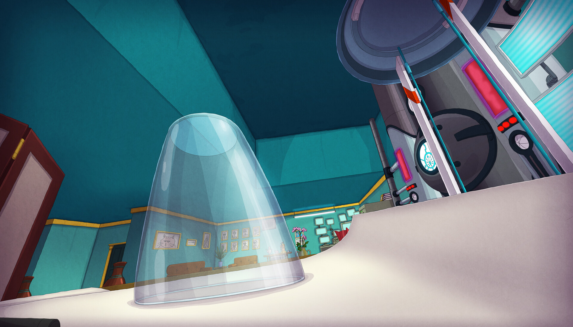 David Swift - Spy Lair - WttW S2 Backgrounds