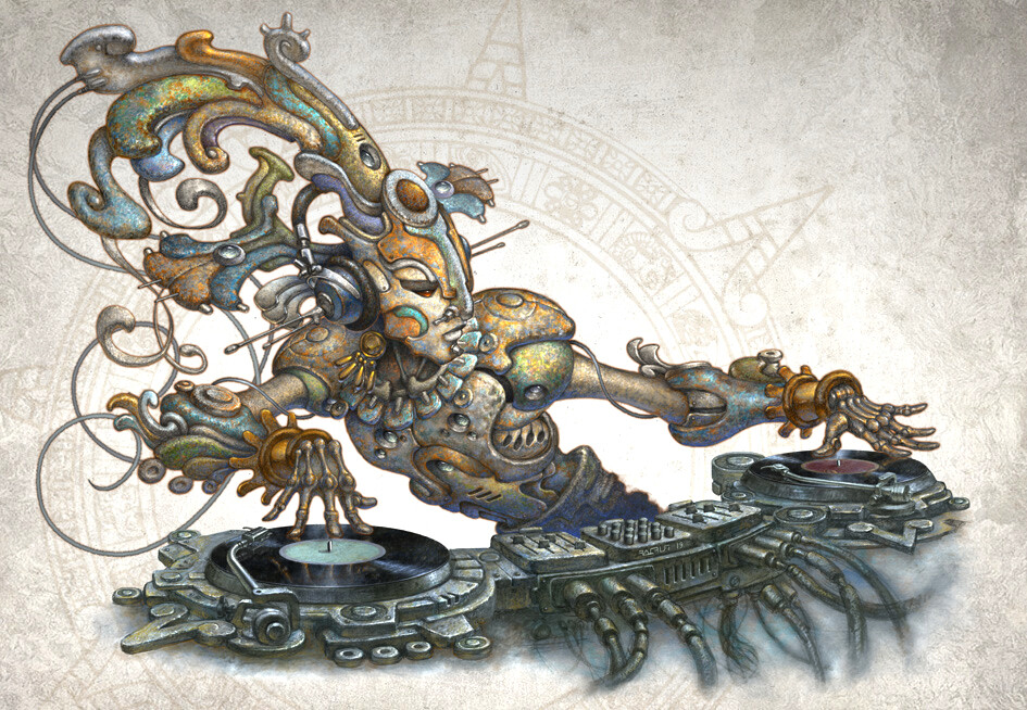 ArtStation - Mayan DJ
