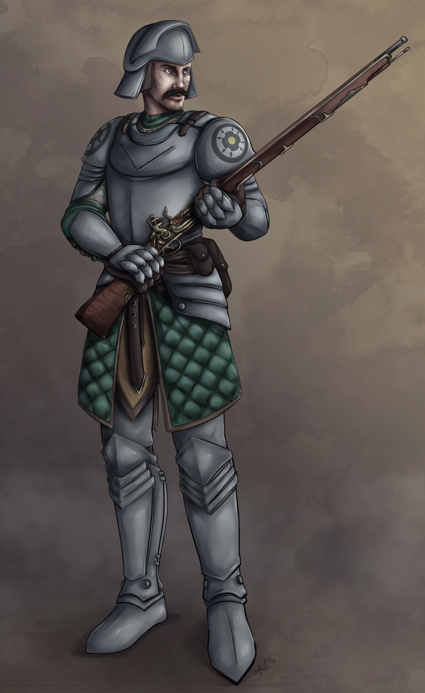 ArtStation - Musket Man - Commission