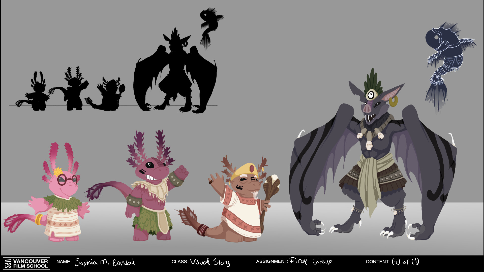 ArtStation - Axolotl Character Lineup
