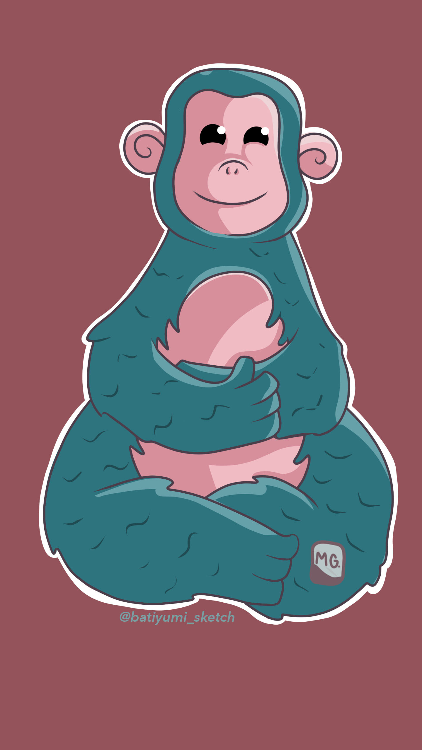 ArtStation - Cute Monkey