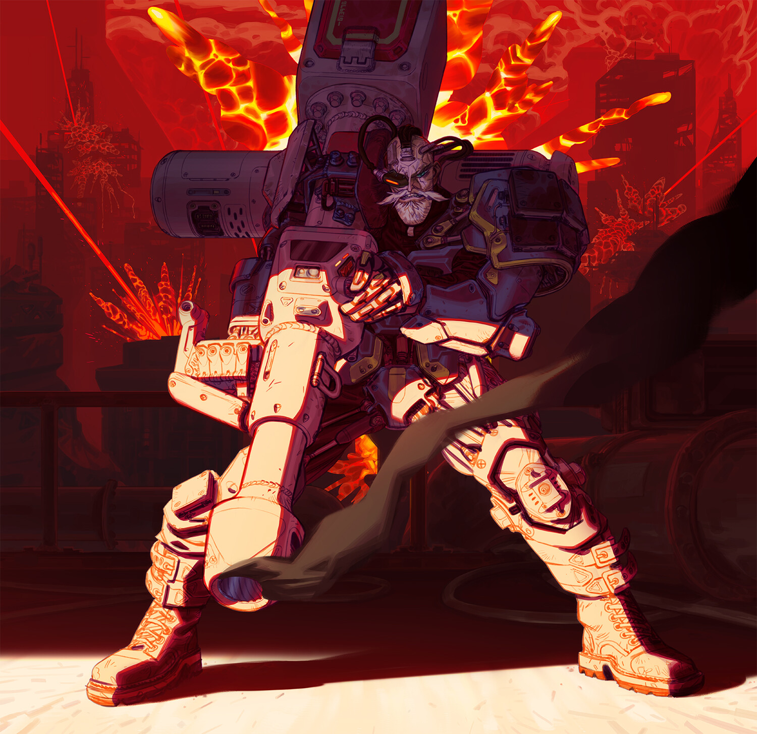 ArtStation - Portable Cannon