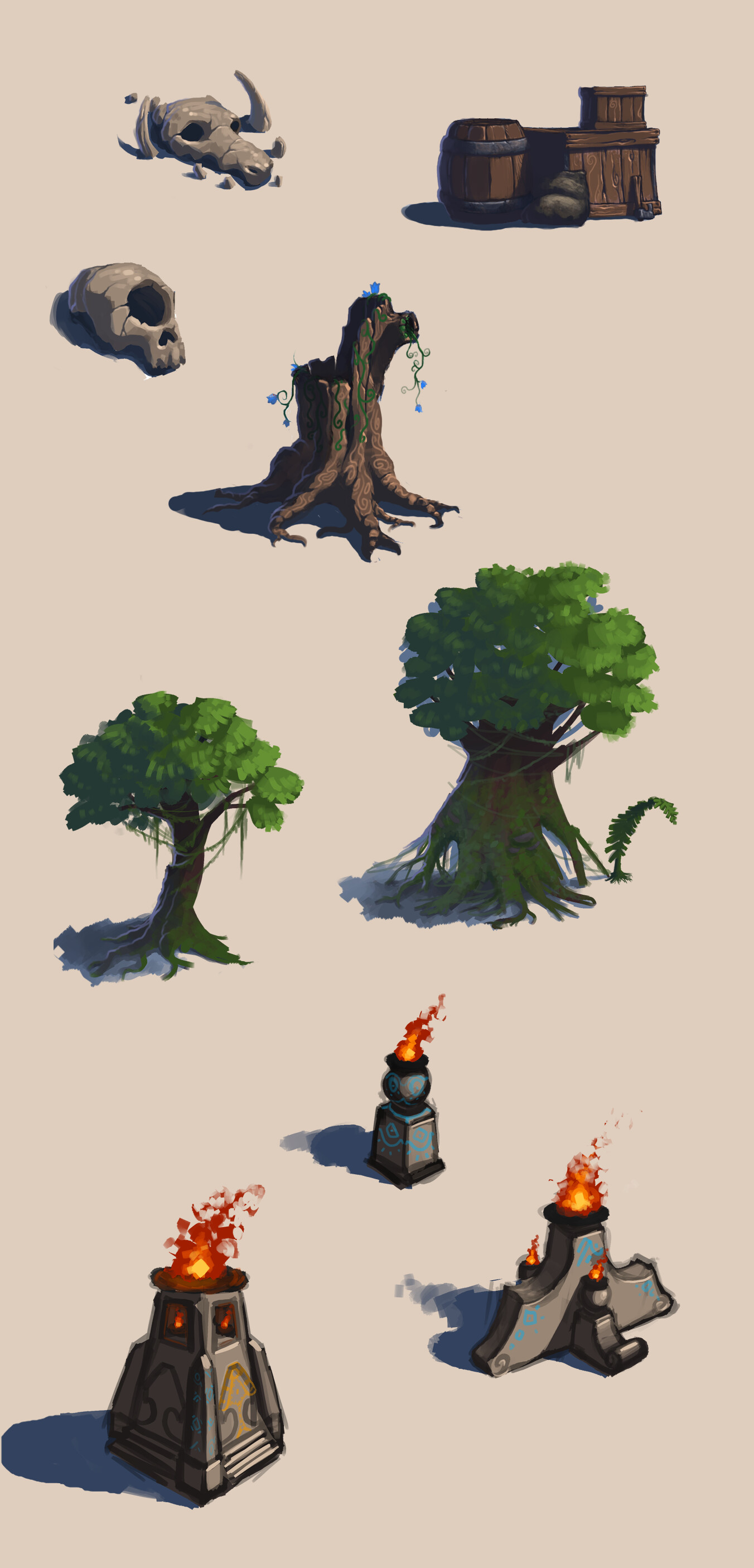 ArtStation - Map objects