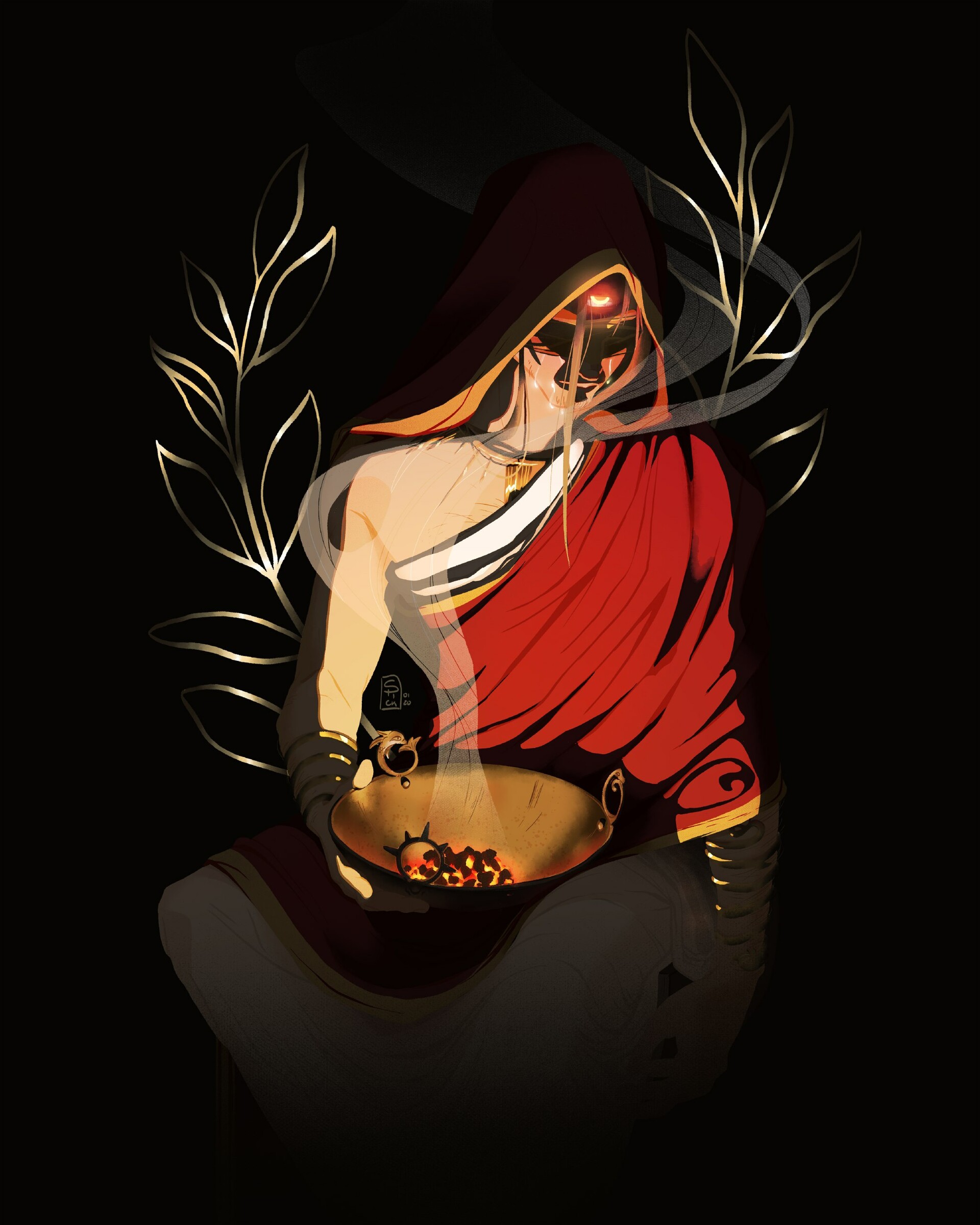 ArtStation - Prophecies and Tears, Marta Stick Cassano