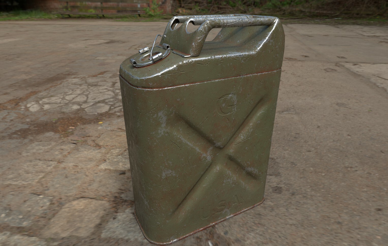 ArtStation - WWII Jerry Can (American Variation)
