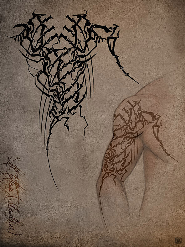 ArtStation - Sith tattoo