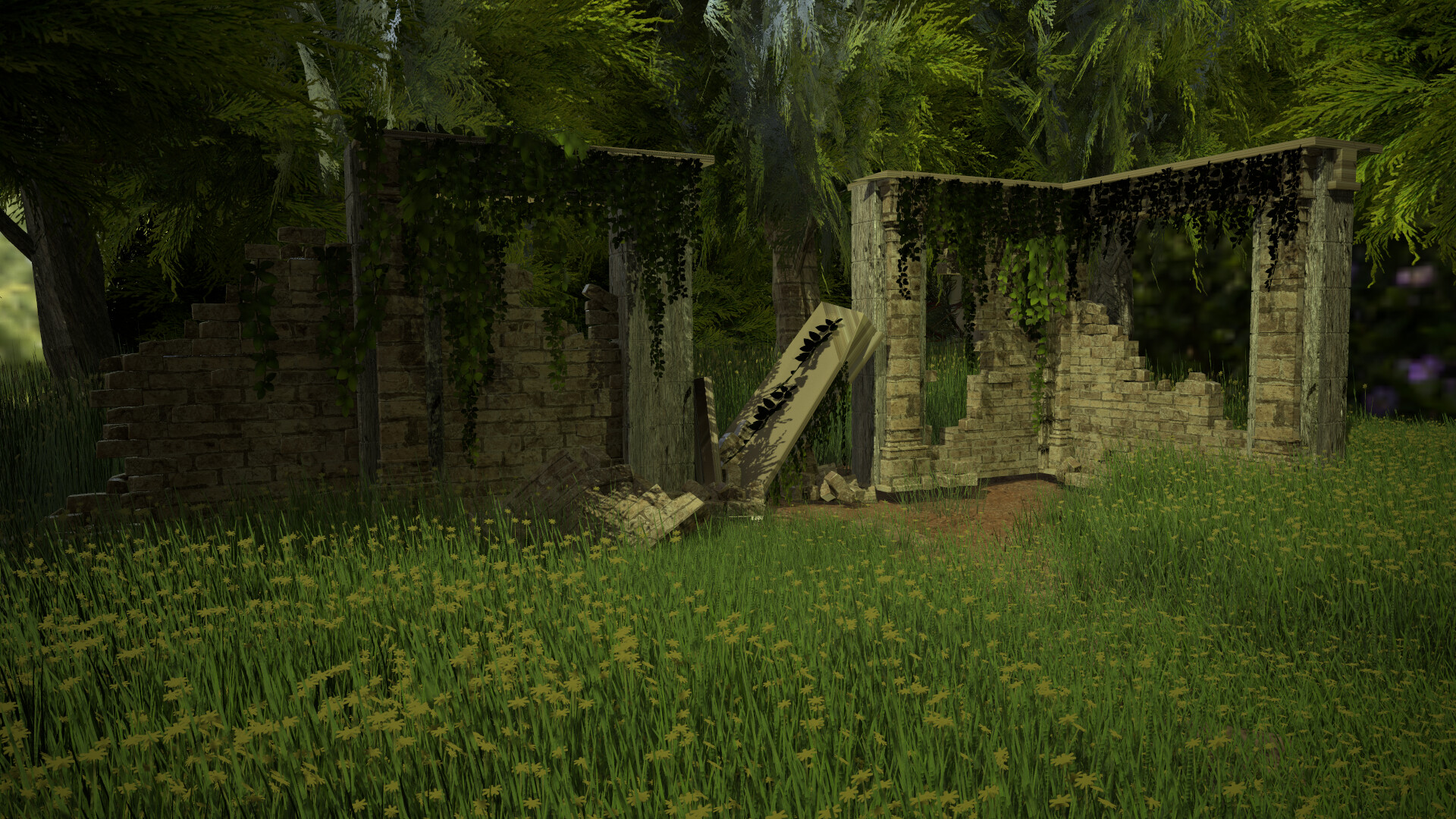 ArtStation - Jungle Ruins