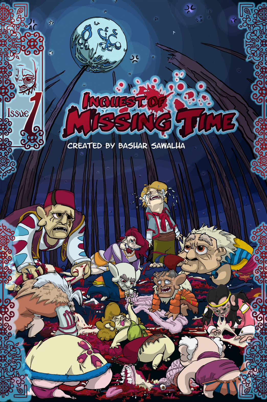 ArtStation - Comic Book Cover for Inquest of Missing Time