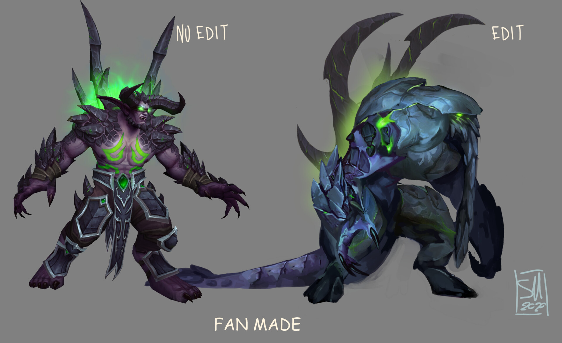 Stephen Abatzis - World of warcraft Legion Vengeance Metamorphosis fan made