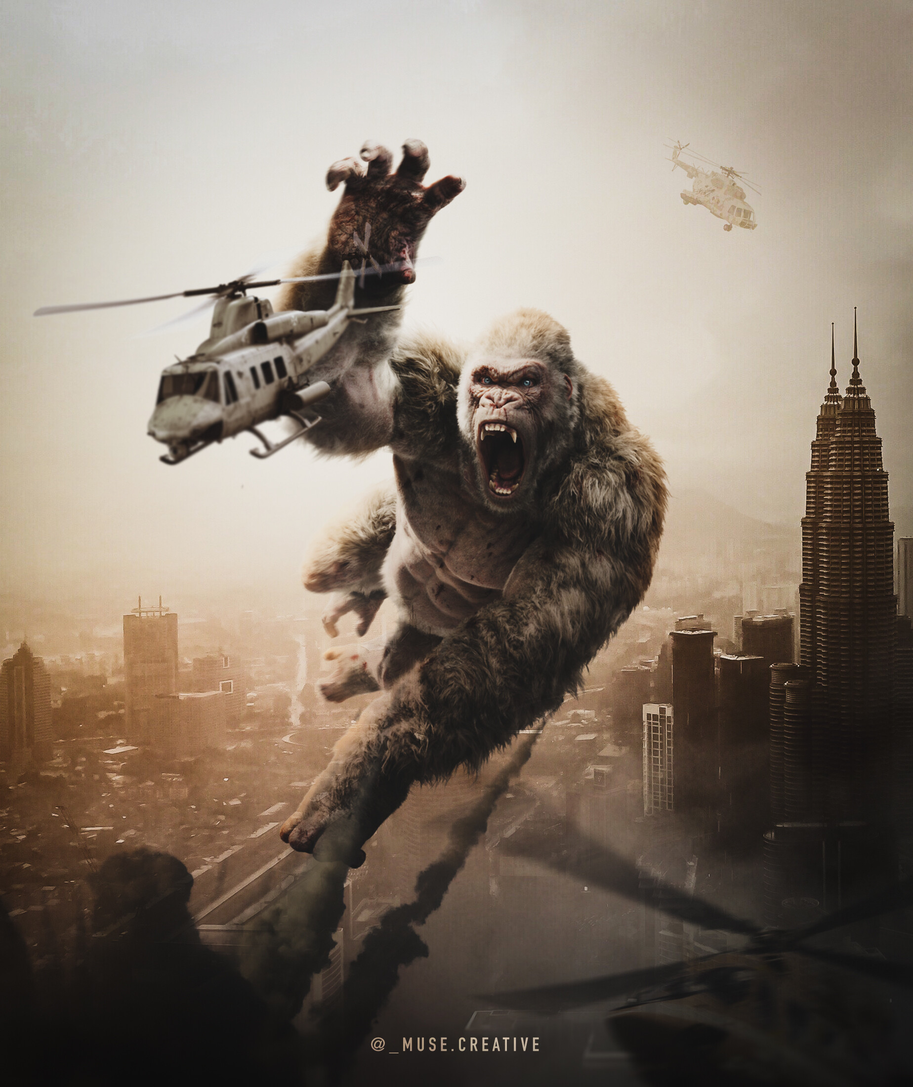 ArtStation - RAMPAGE PhotoManipulation