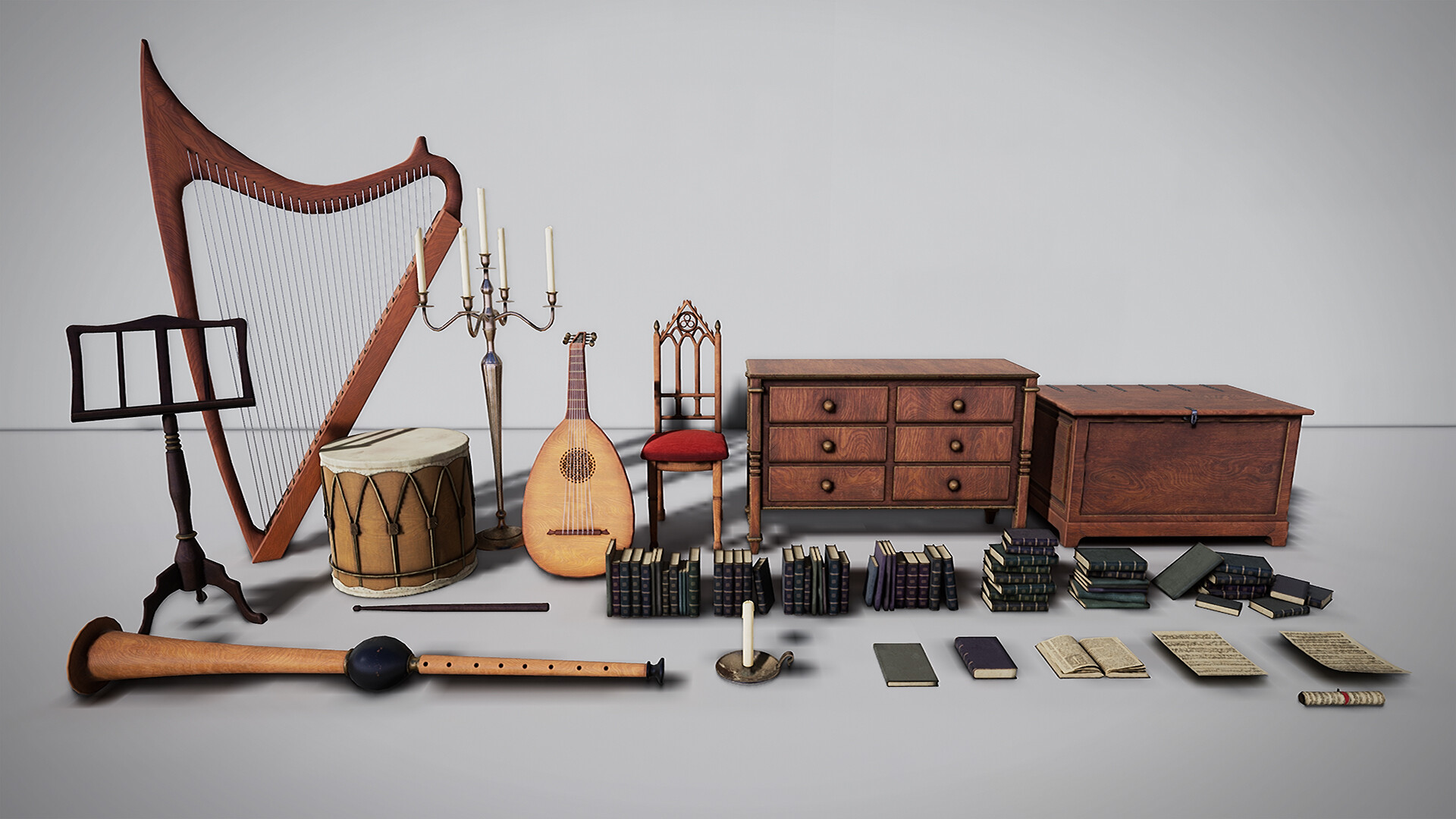 Gabriel Dreher - Medieval Music Room