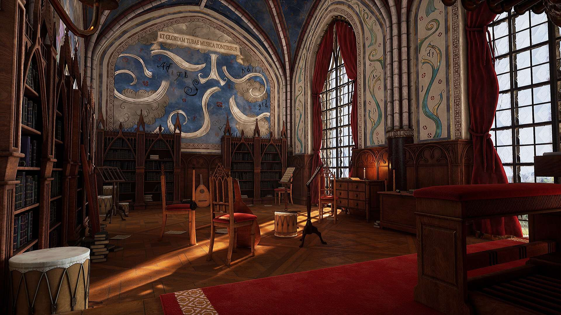 Gabriel Dreher - Medieval Music Room
