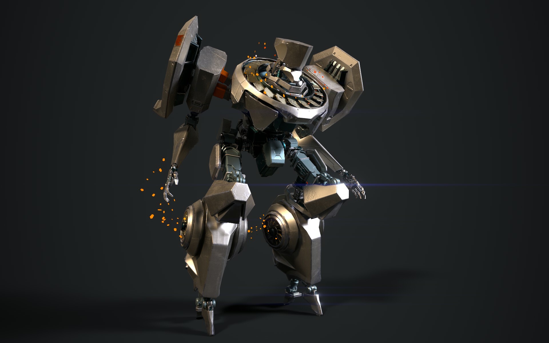 ArtStation - AR-Storm Assault Mech