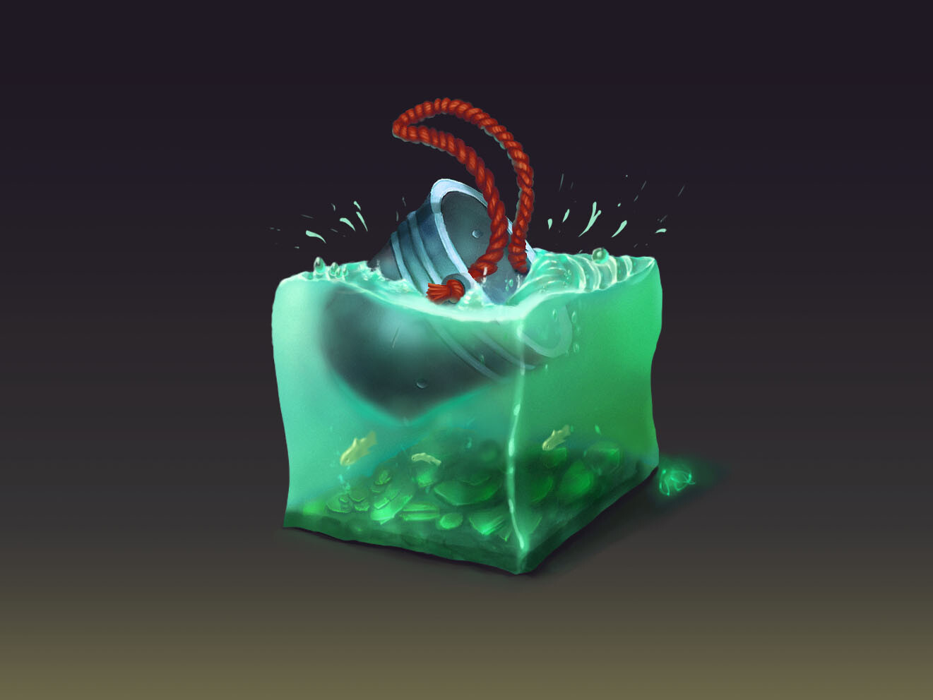 ArtStation - water cube
