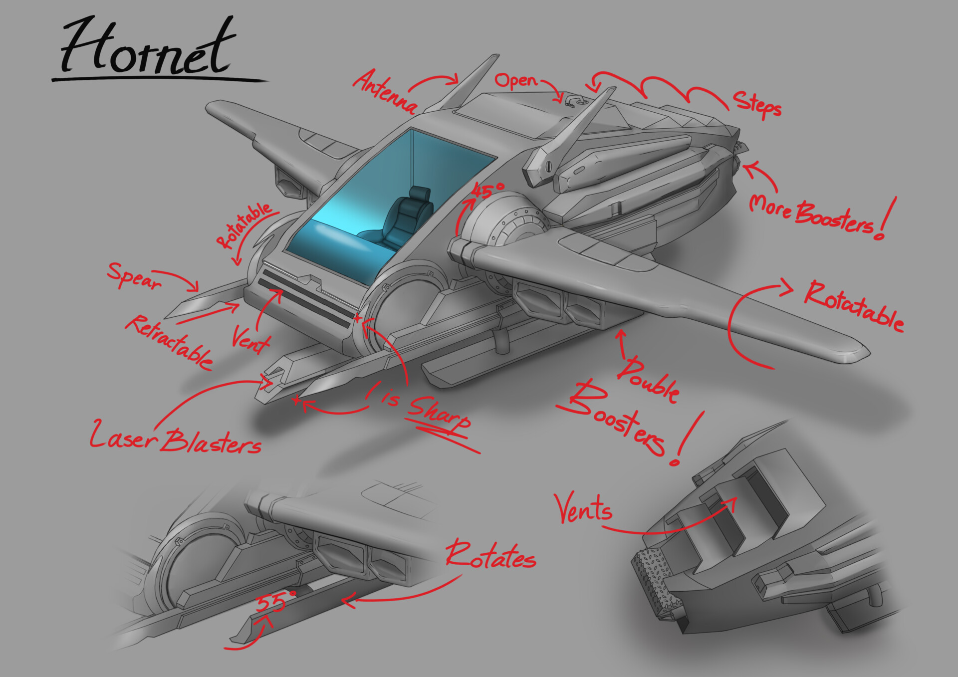 Ashley Goh - 2D Concept Art (Hornet)