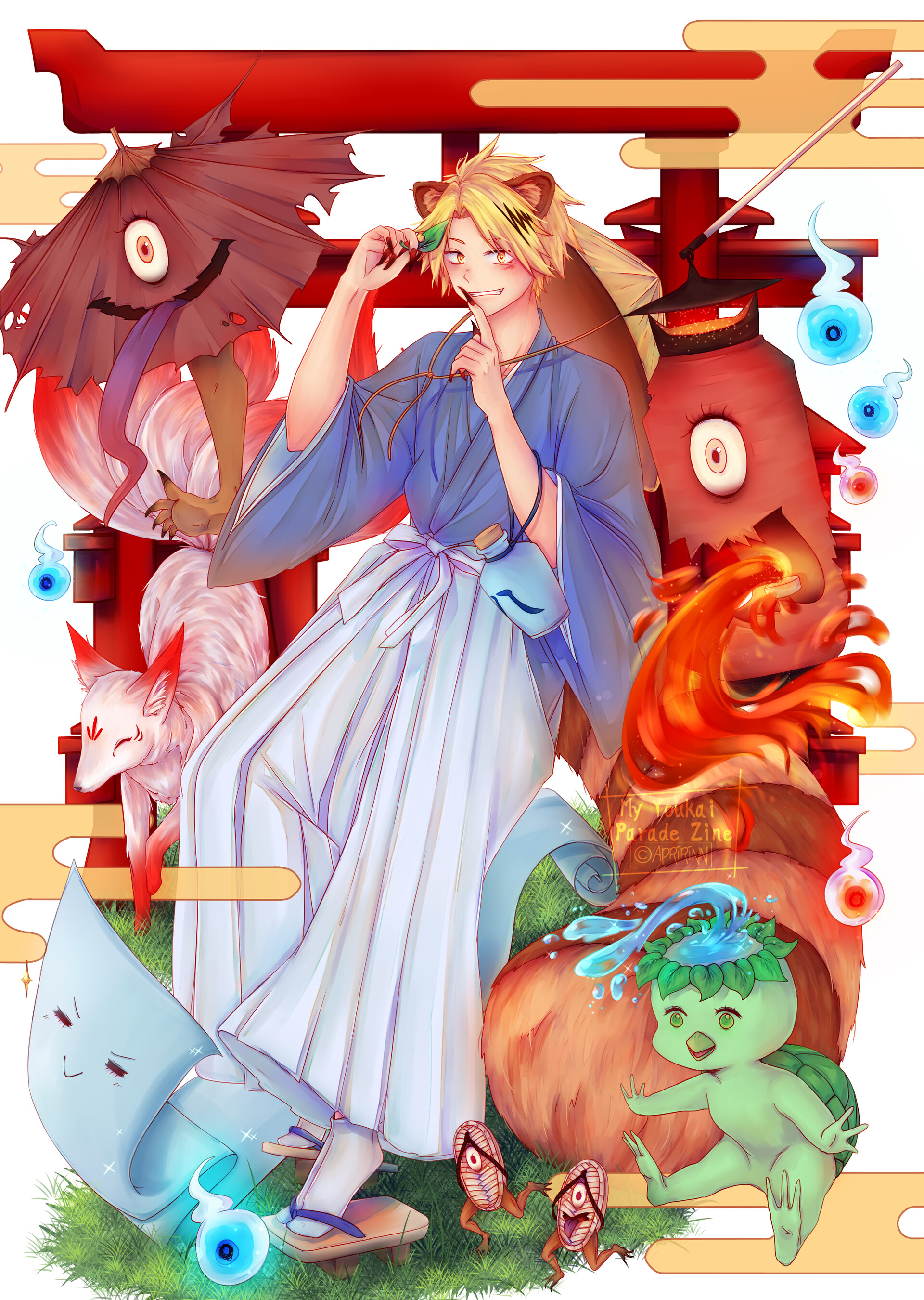 ArtStation - Youkai Parade!