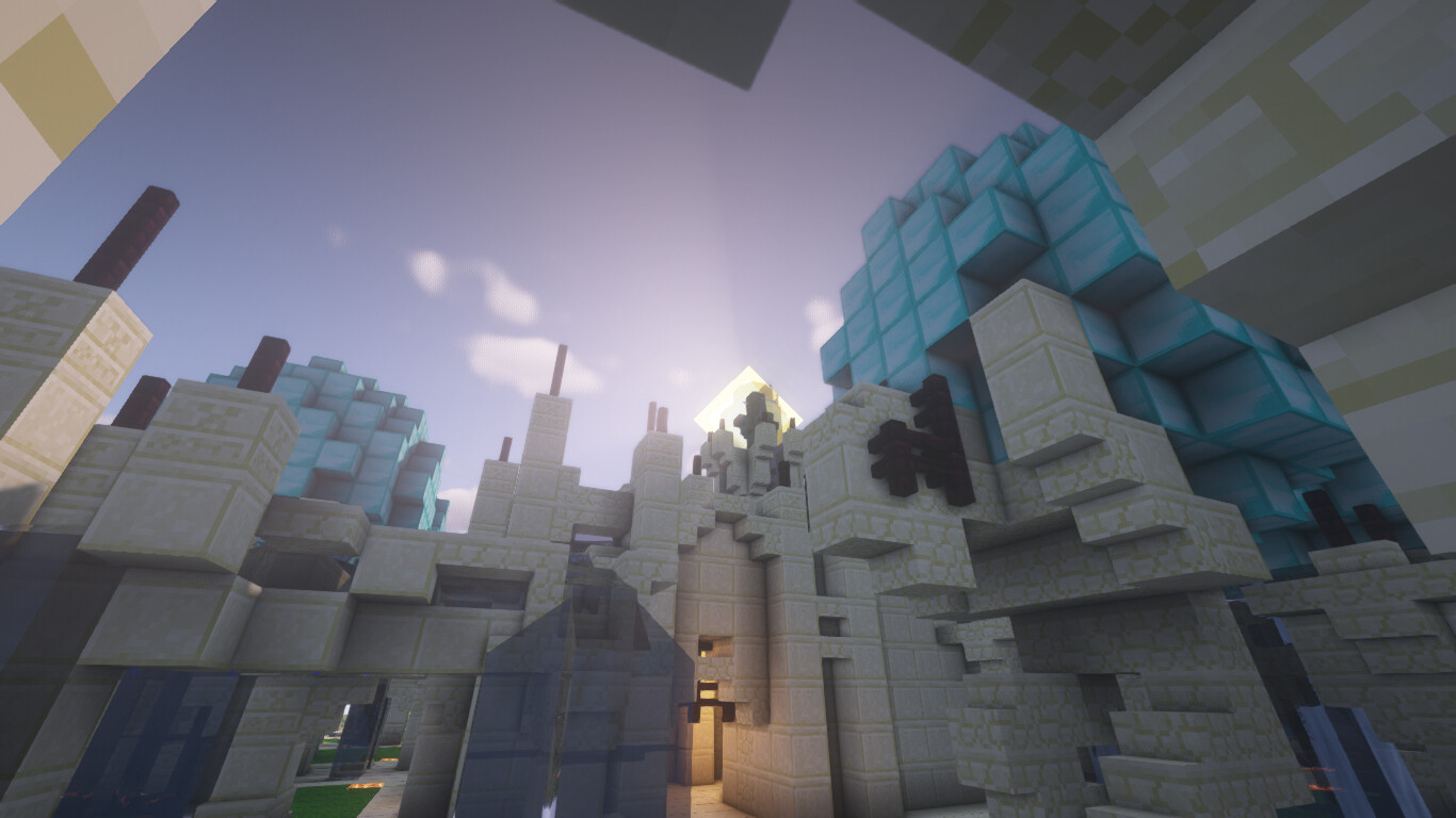 ArtStation - Minecraft test architectural