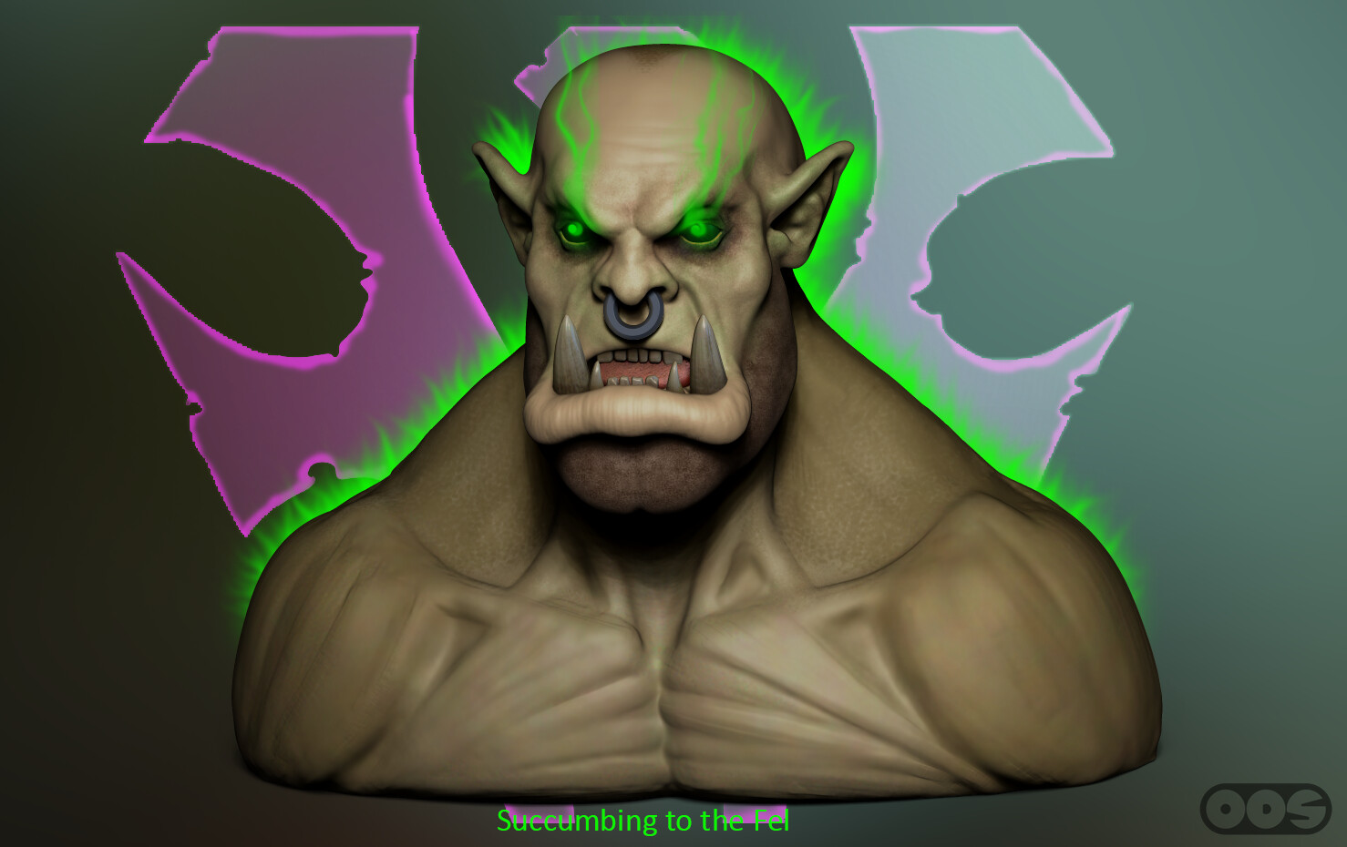 ArtStation - Succumbing to the Fel