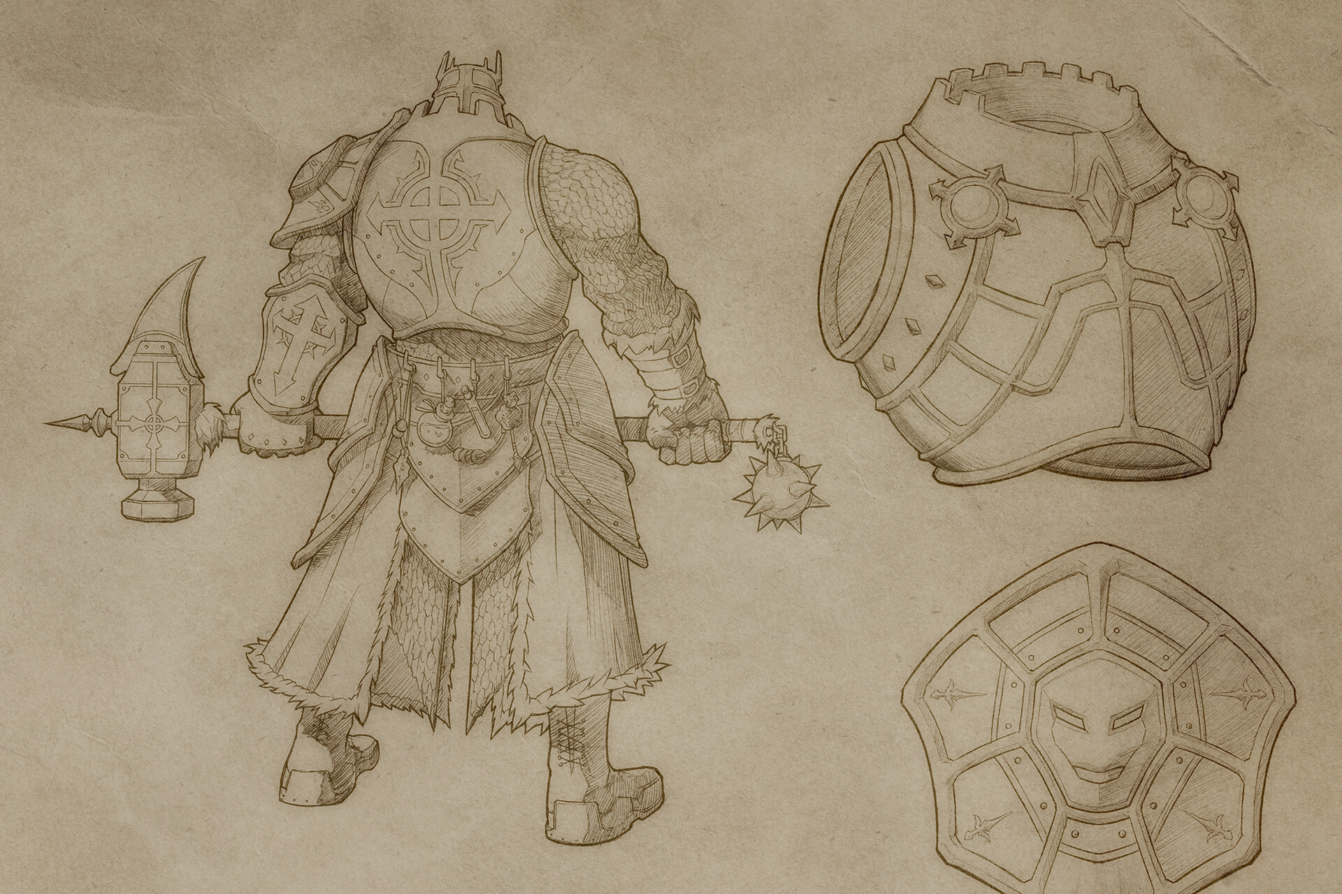 Art of Li - The Exiled Templar