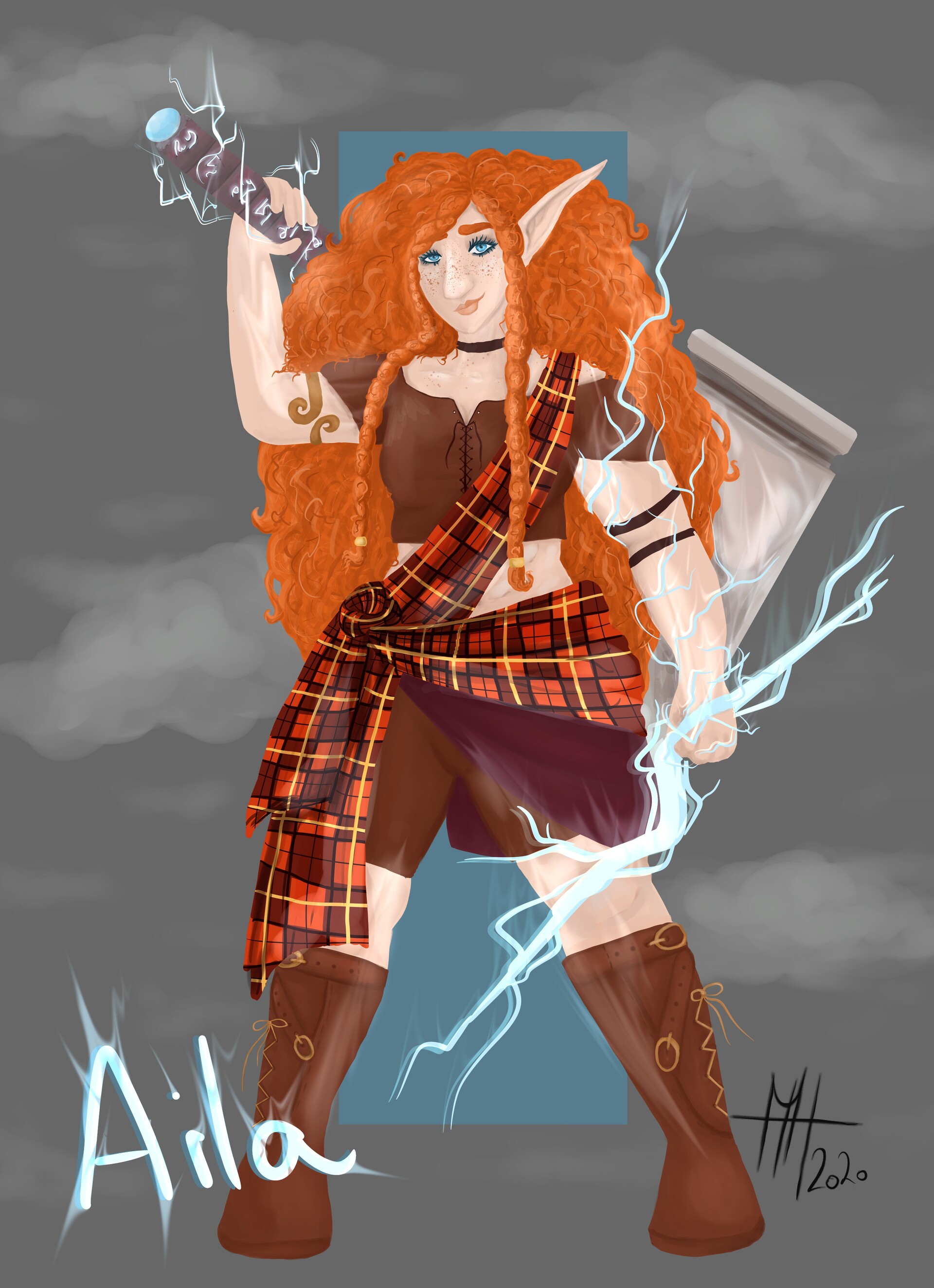 ArtStation - Aila the Delight