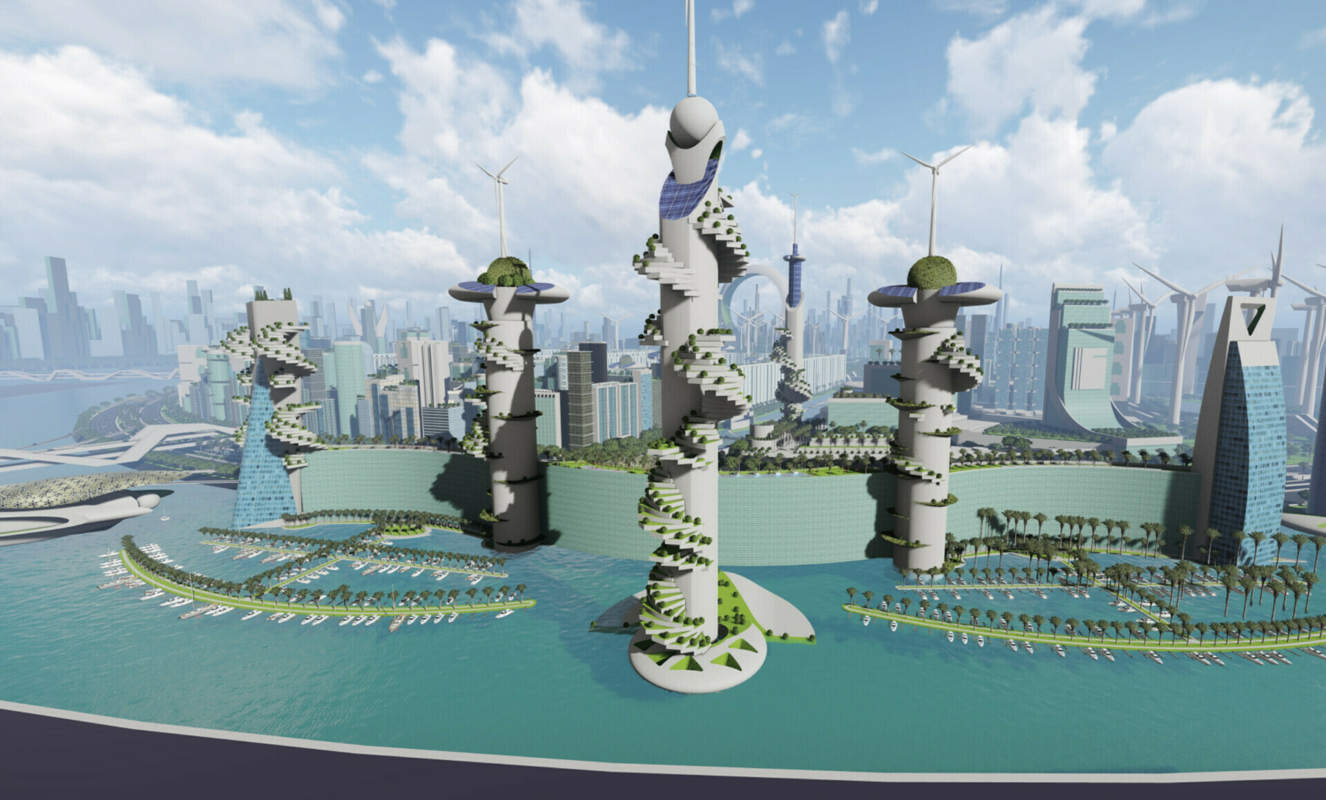 ArtStation - Kinetic Towers