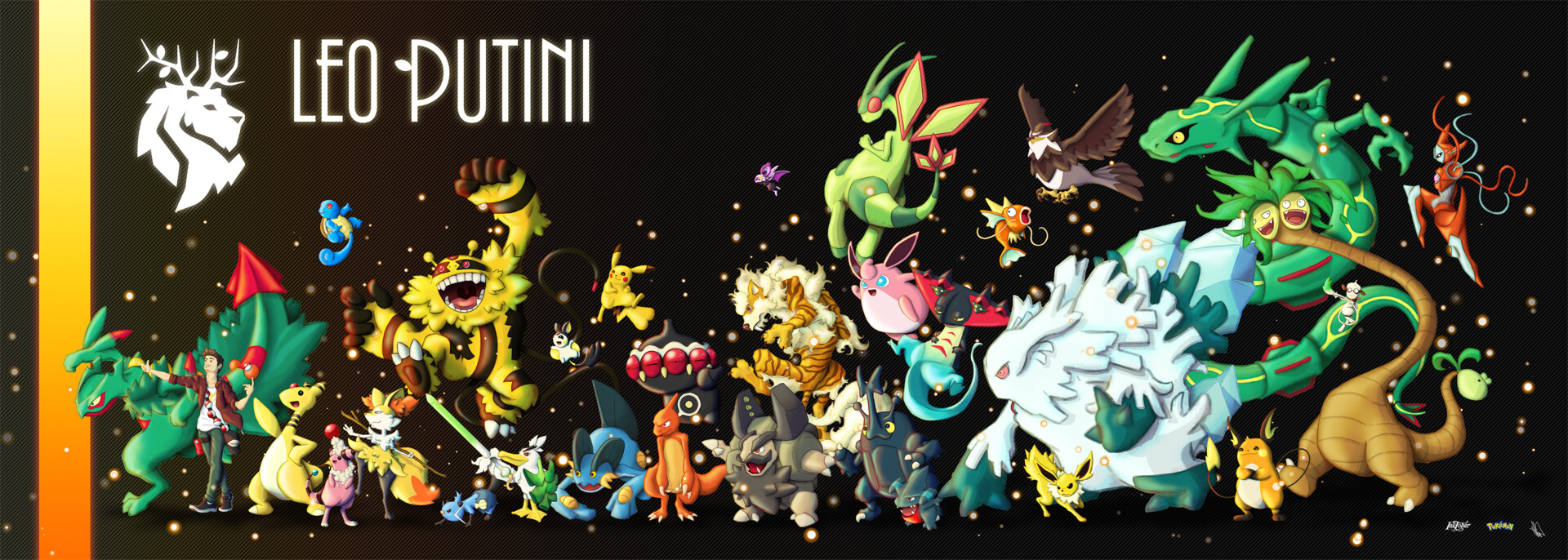 ArtStation - Pokémon Inktober 2019