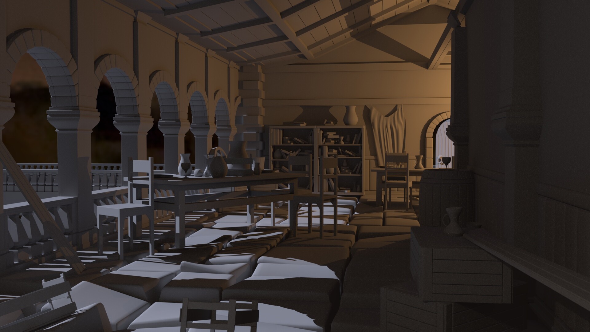 ArtStation - Dark Souls Environment Scene