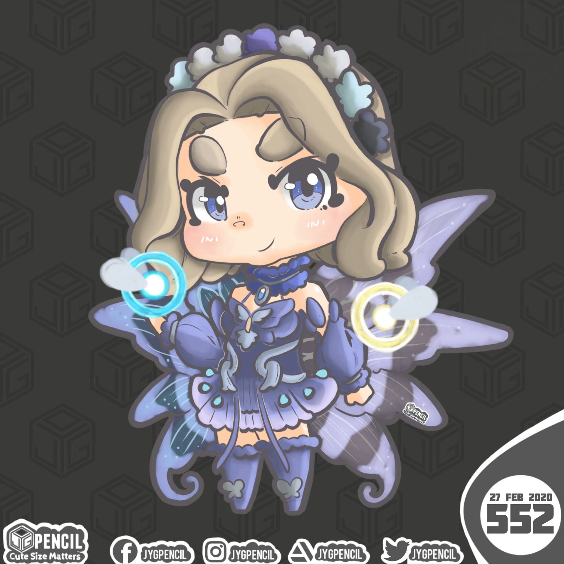 ArtStation - 552: Lunox [Butterfly Seraphim]