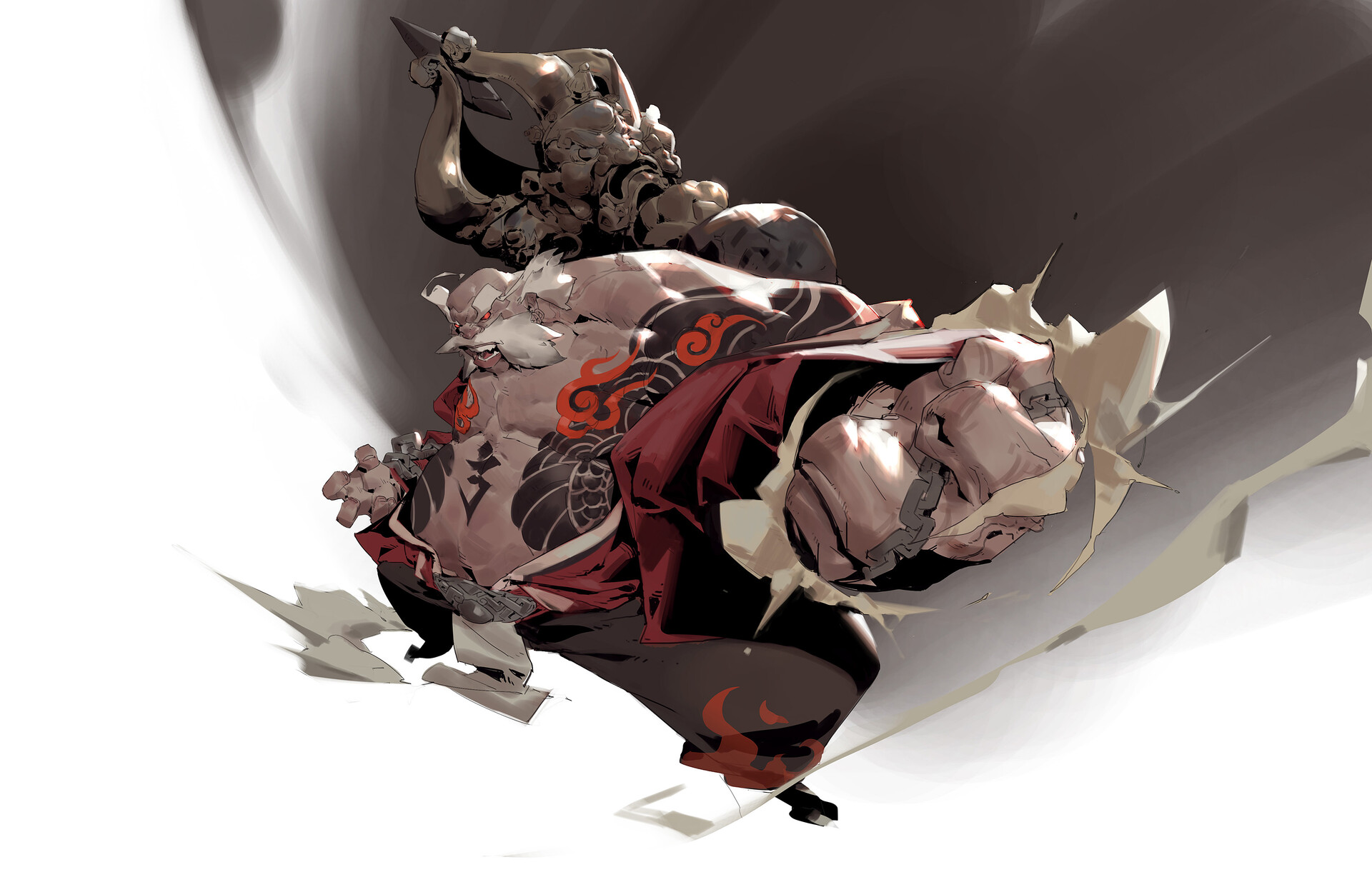 ArtStation - Demon Monk