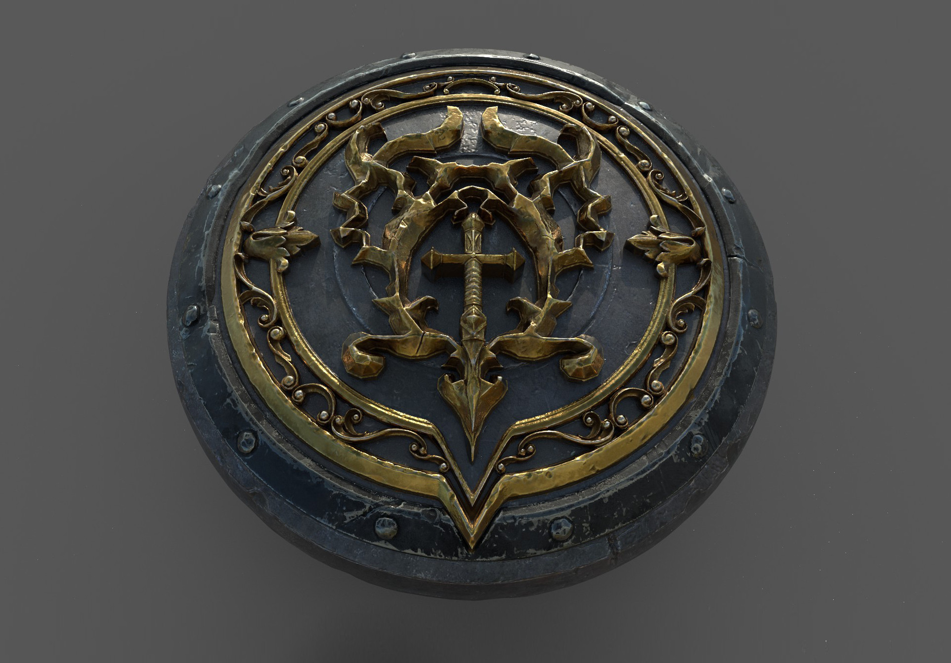 Jose Vega - Castlevania Belmont Crest Sculpt