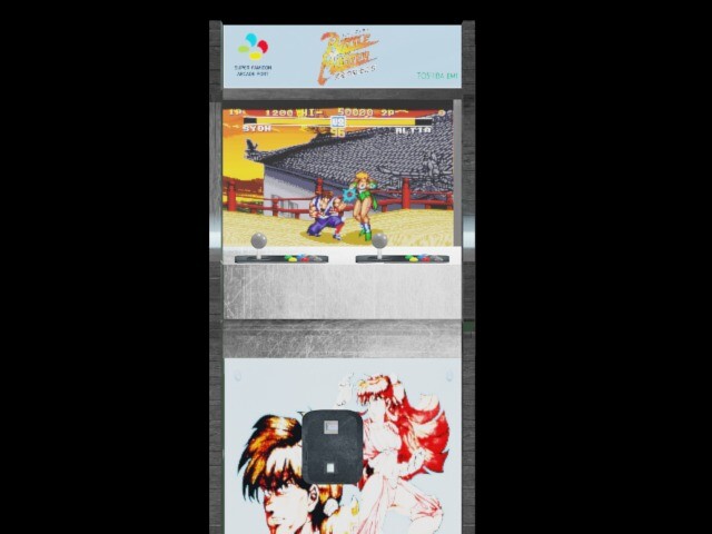 ArtStation - Battle Master (Snes /Super Famicom) - Arcade Cabinet Idea