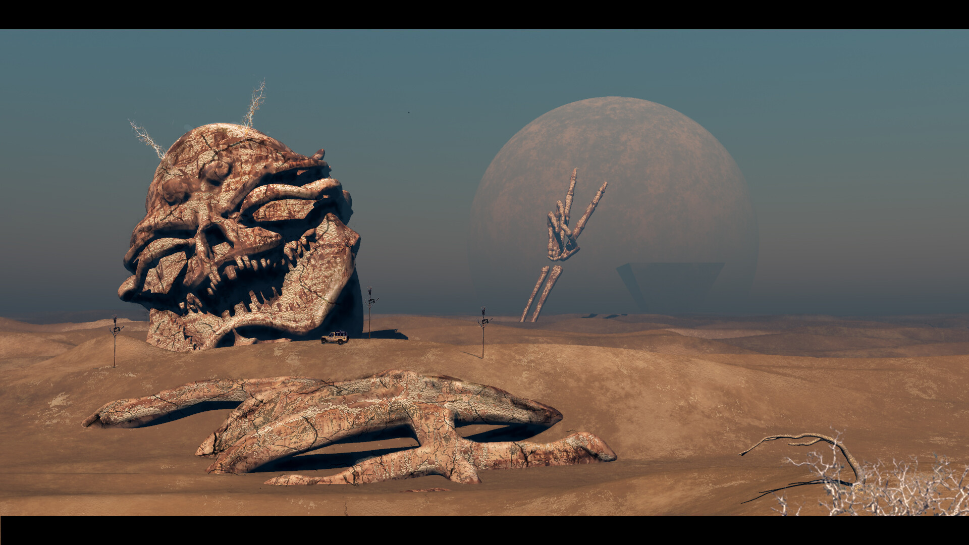 ArtStation - Great satan fossil