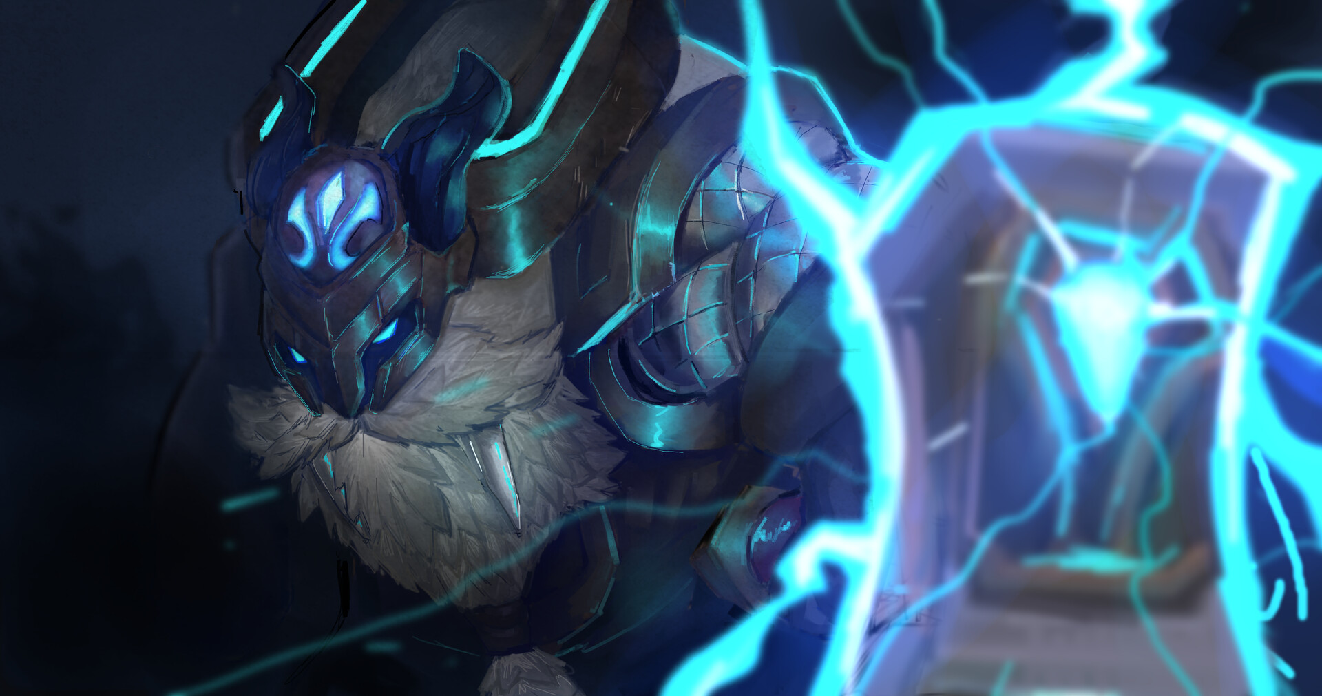 ArtStation - Ornn Thunder Lord