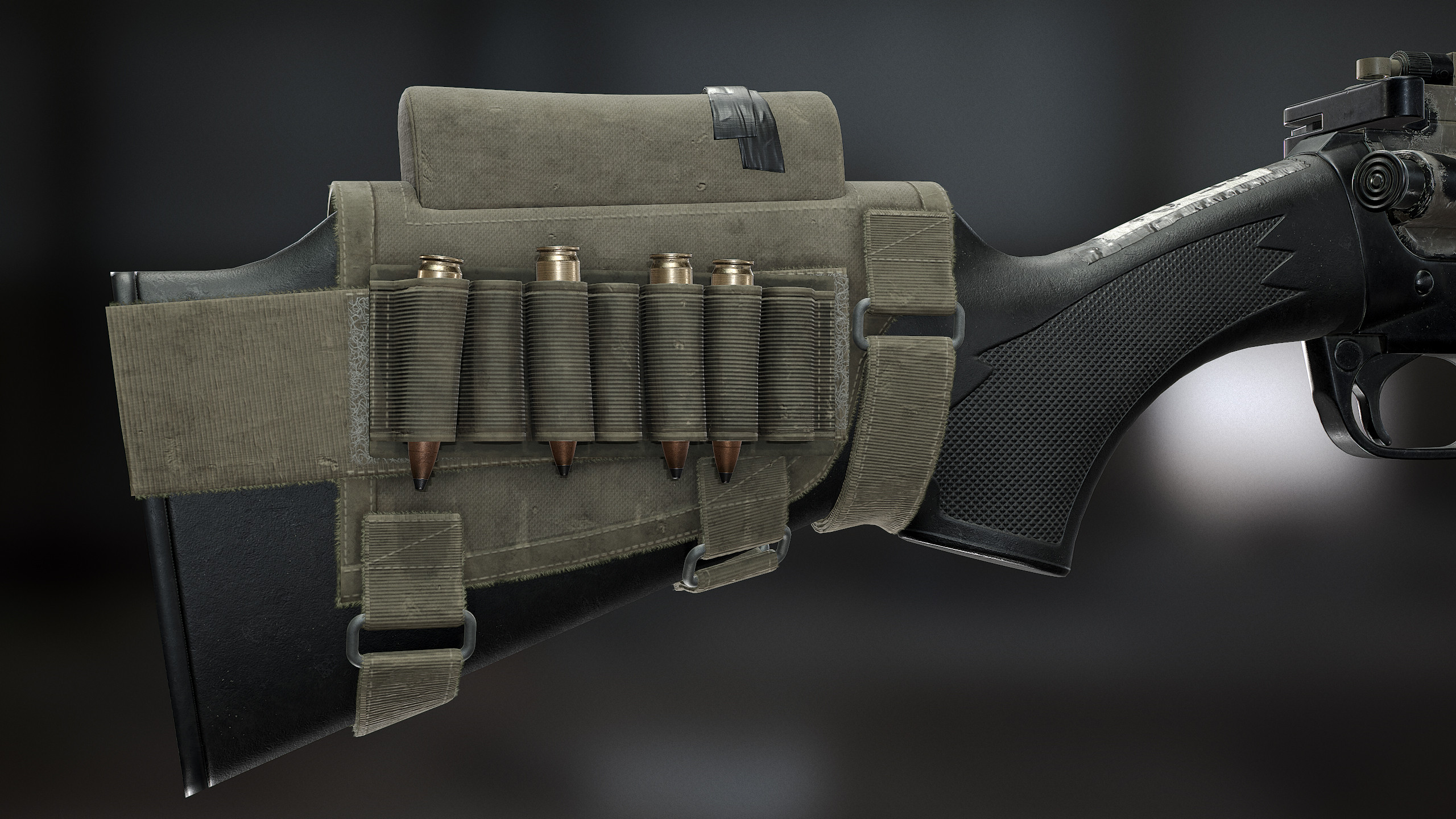 Emmanuel Marshall - Game-Ready Asset M4 Acog