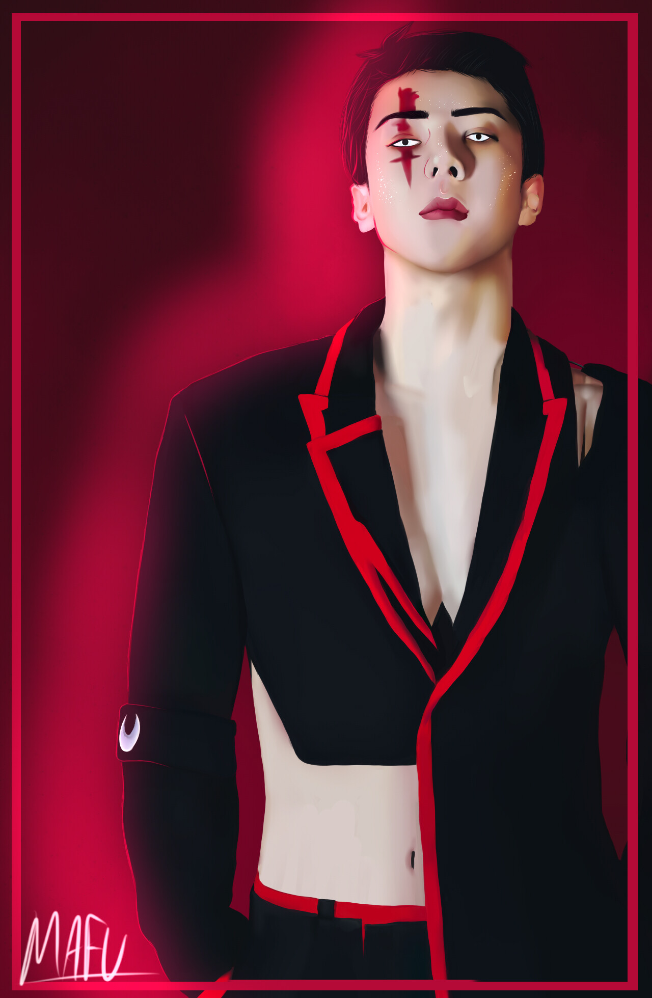 ArtStation - Obsession - Sehun(Exo)