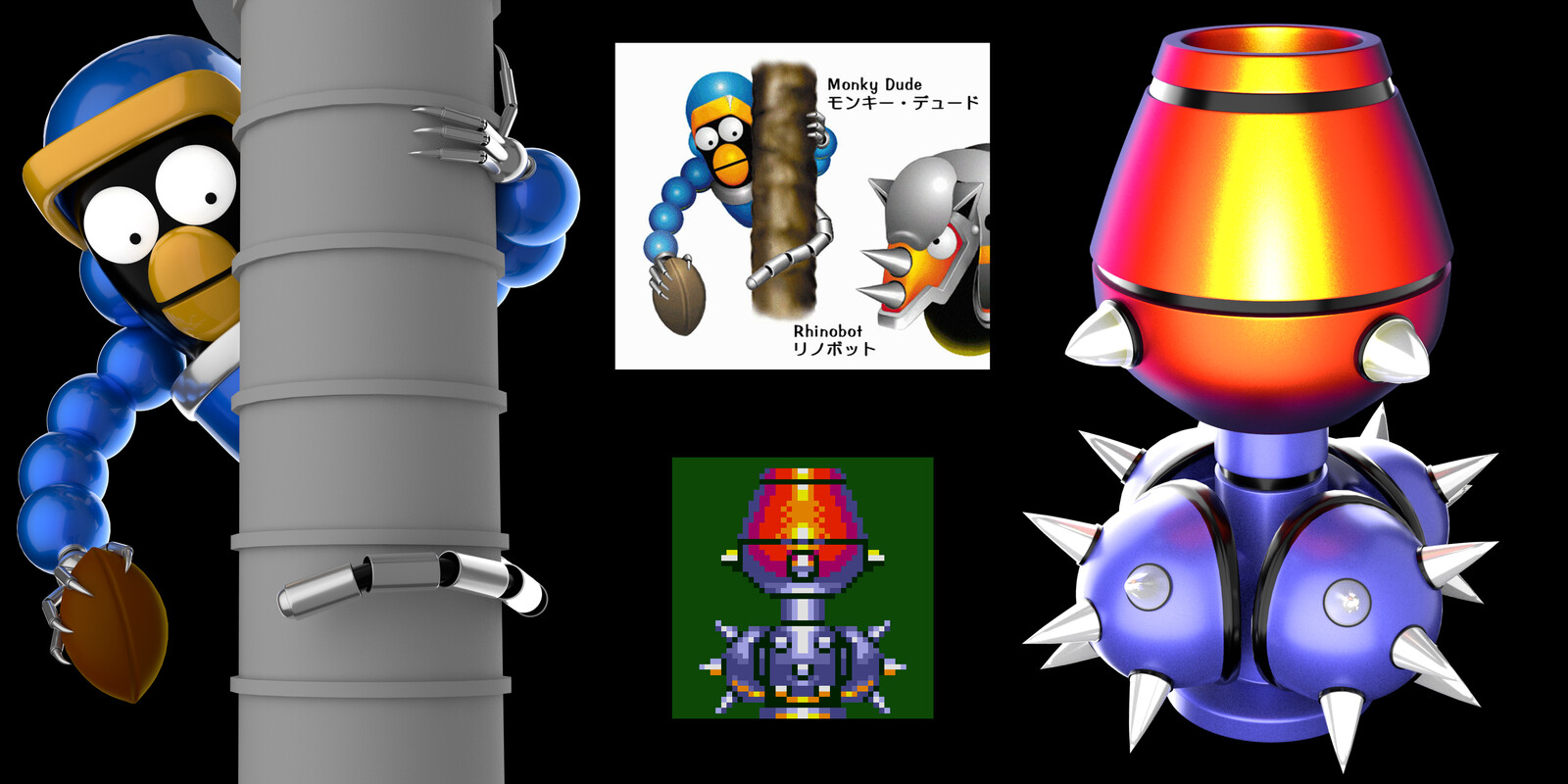 Caelum Beckinsale - Sonic the Hedgehog 3 - Angel Island Zone Diorama ...