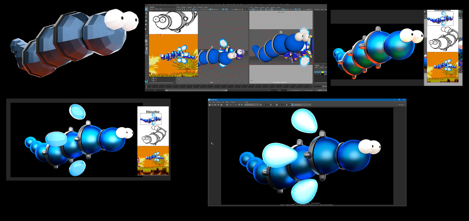 Caelum Beckinsale - Sonic the Hedgehog 3 - Angel Island Zone Diorama ...