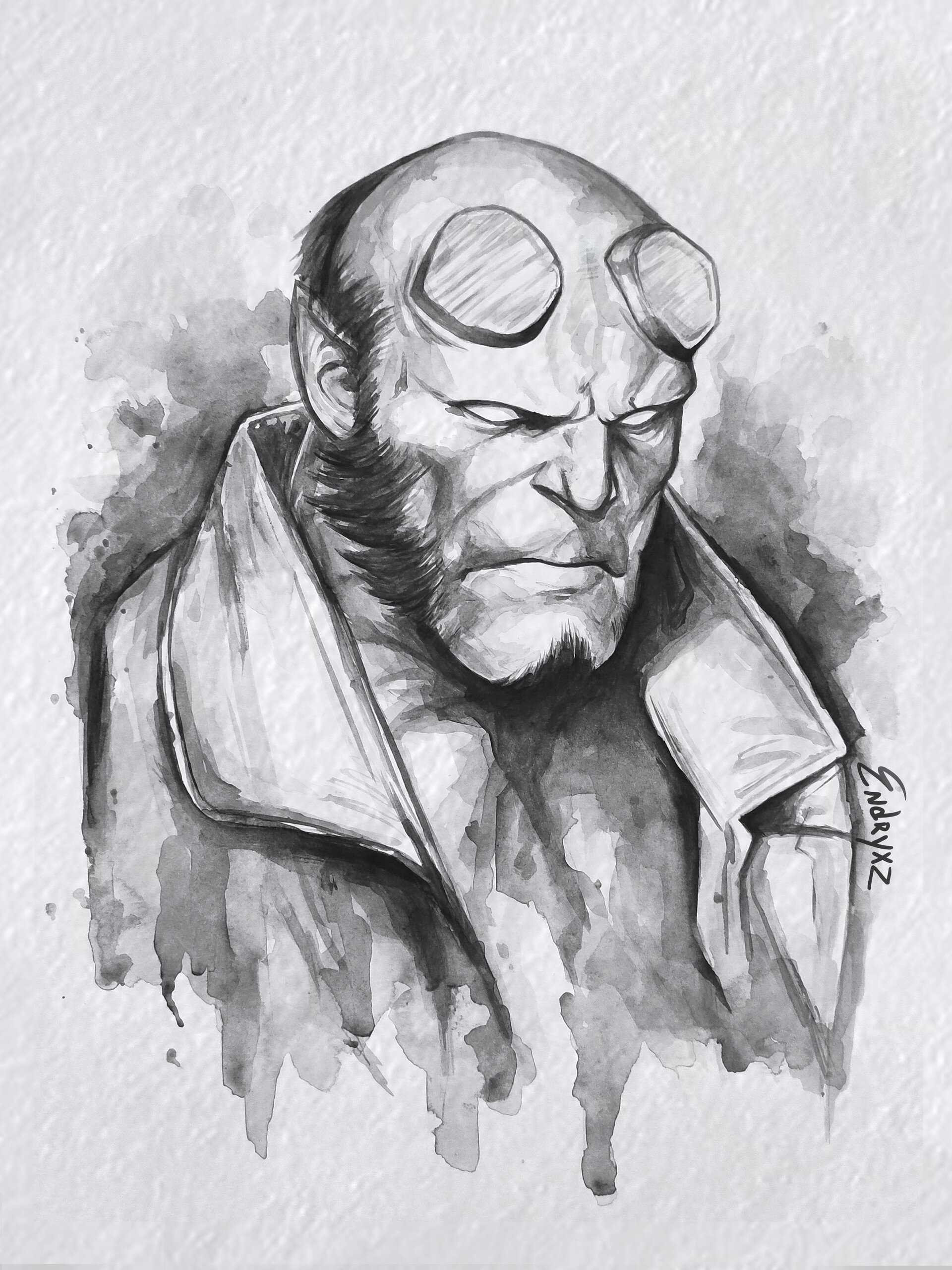ArtStation - Hellboy Fanart