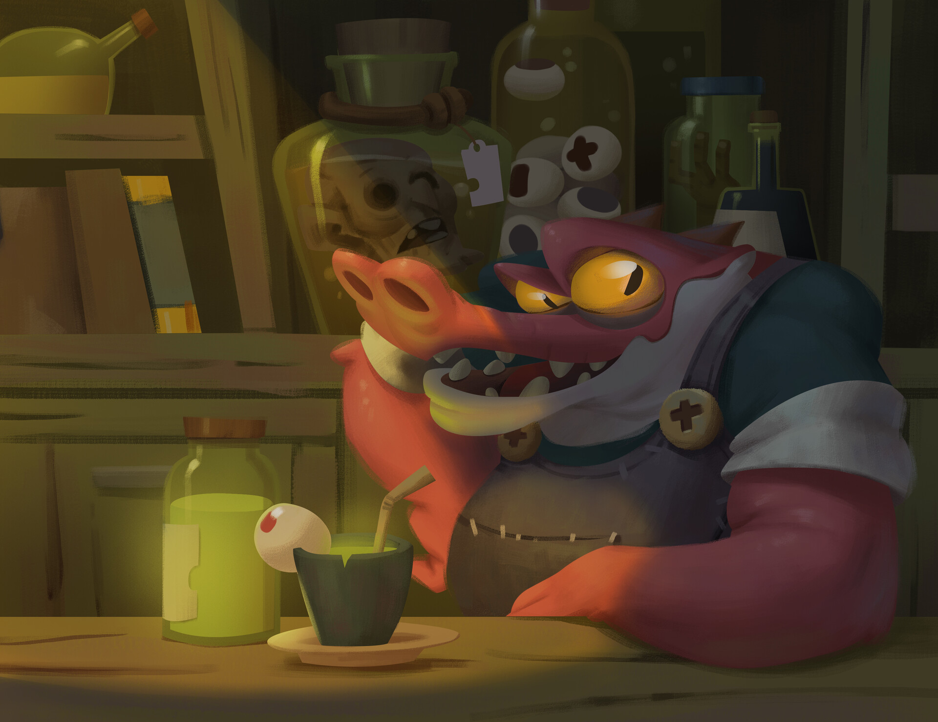 ArtStation - Poison Shop