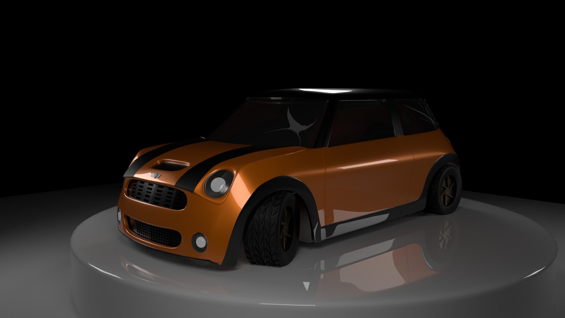 ArtStation - Mini cooper