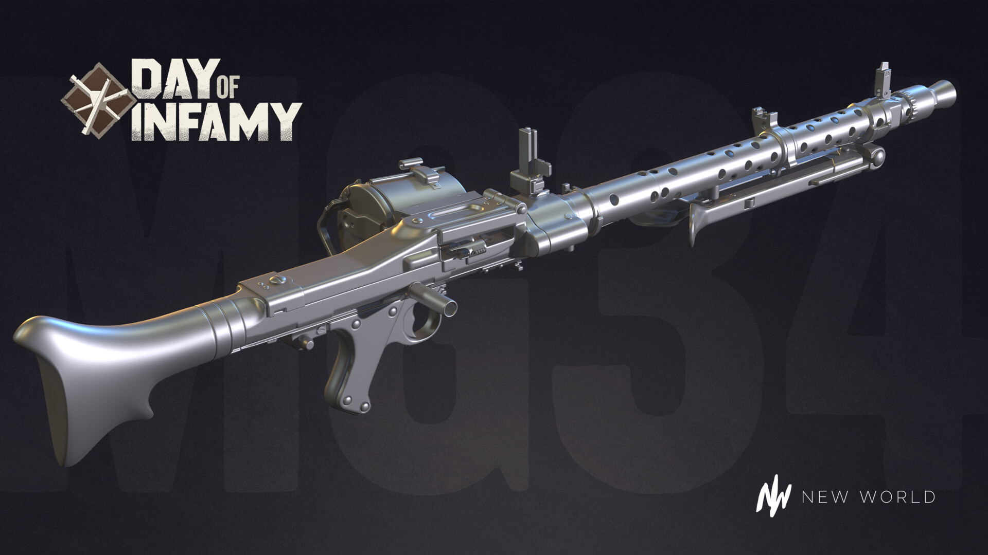 Drew Watts - Day of Infamy - MG-34