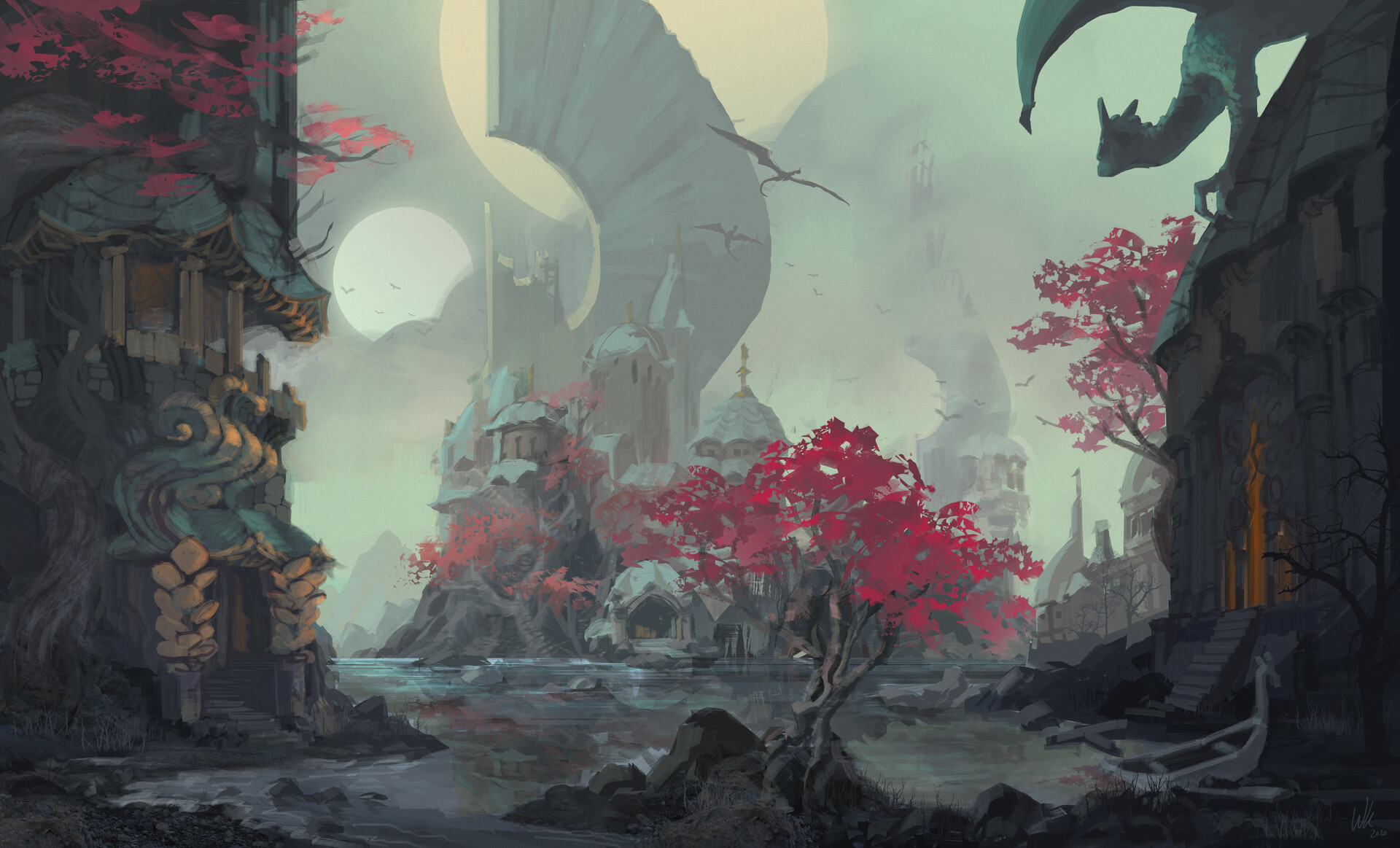 ArtStation - Fantasy Land #1
