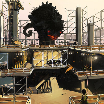 Sibylle Hell - Sea of Solitude - Shell Monster Concepts